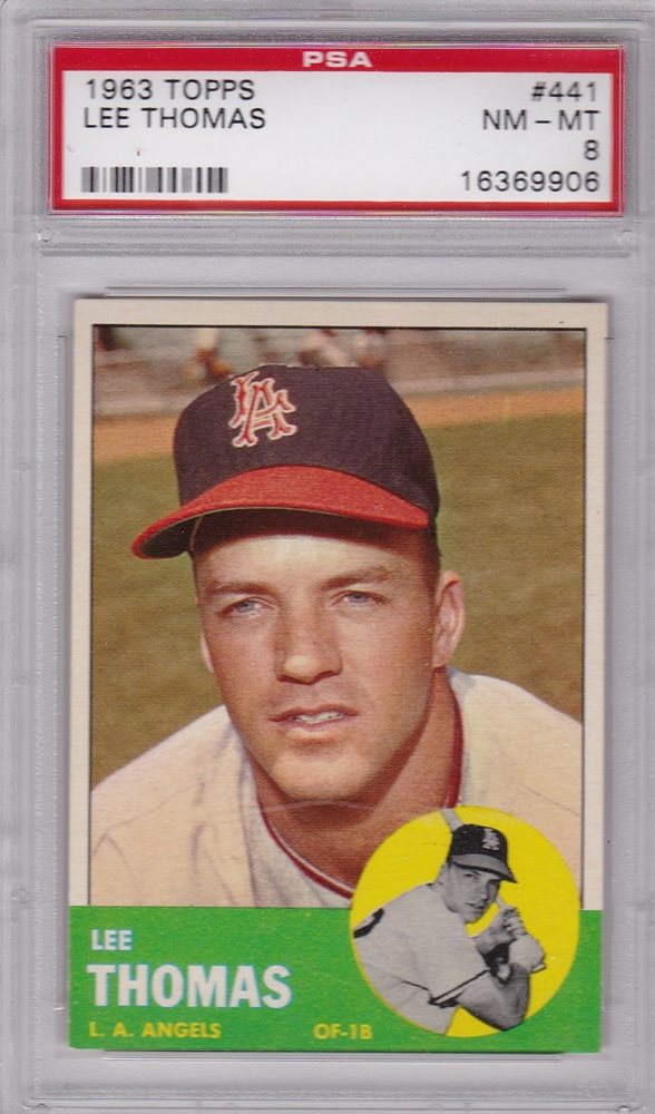 Auction Prices Realized Baseball Cards 1963 Topps Lee Thomas