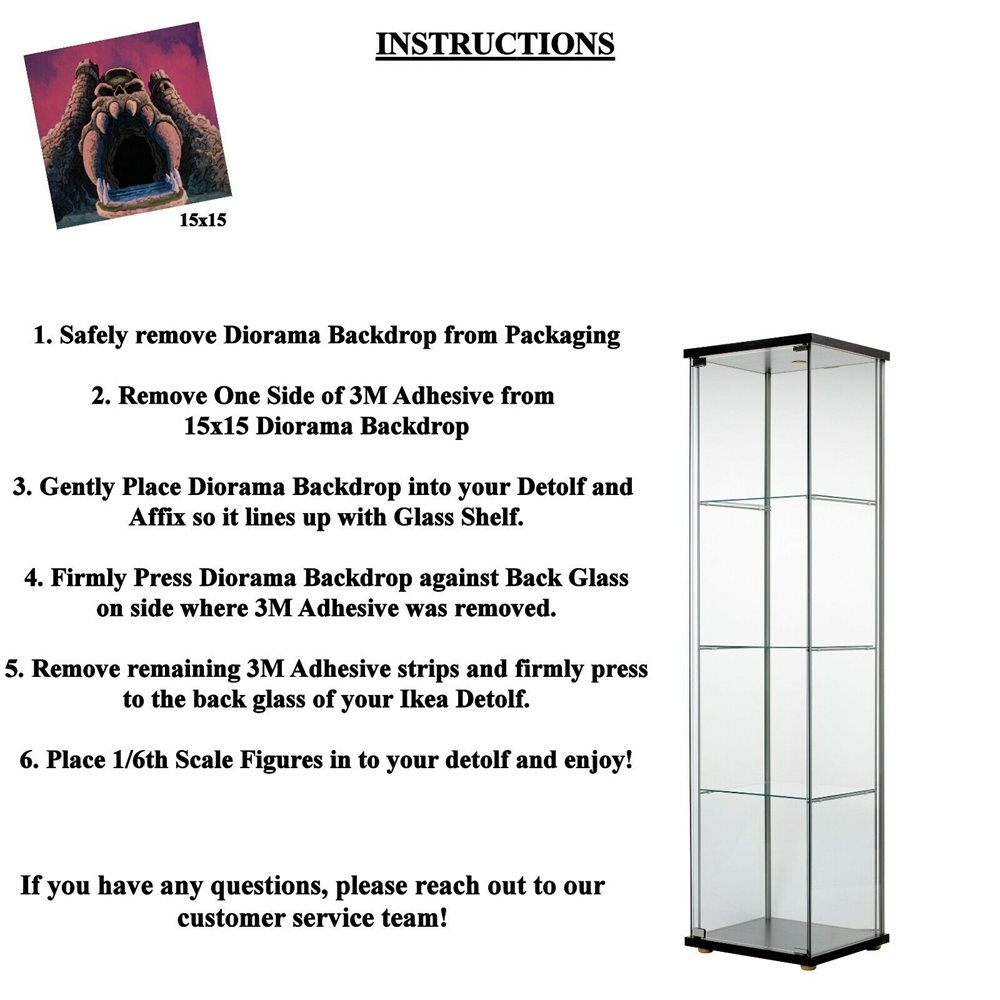 1/6th Scale STAR WARS BESPIN AIR SHAFT Ikea DETOLF 15x1