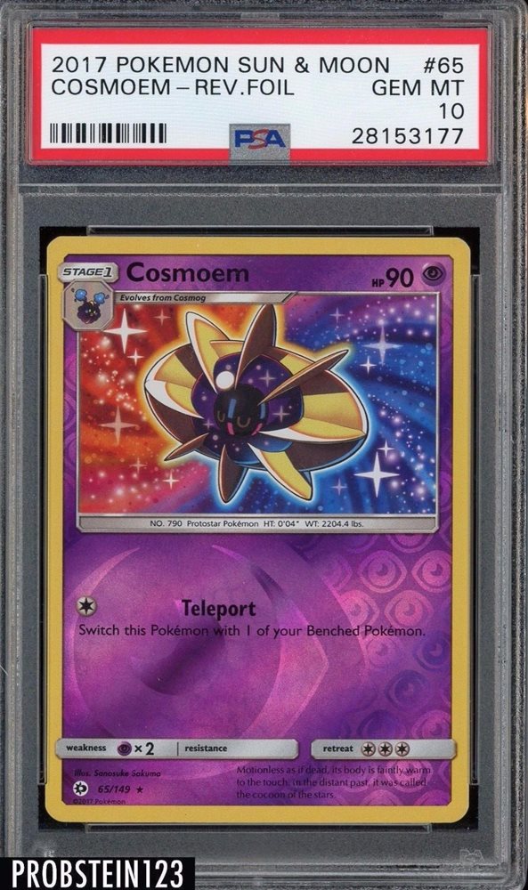 Auction Prices Realized Tcg Cards 2017 Pokemon Sun & Moon Cosmoem ...