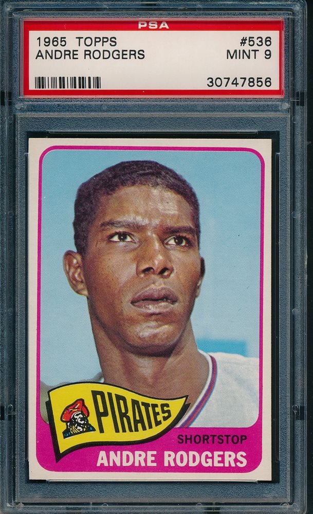 Auction Prices Realized Baseball Cards 1965 Topps Andre Rodgers
