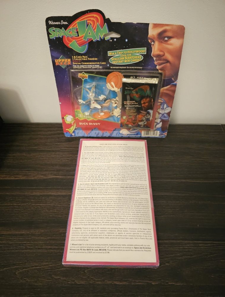1996 Upper Deck Space Jam Box Michael Jordan + Sealed B