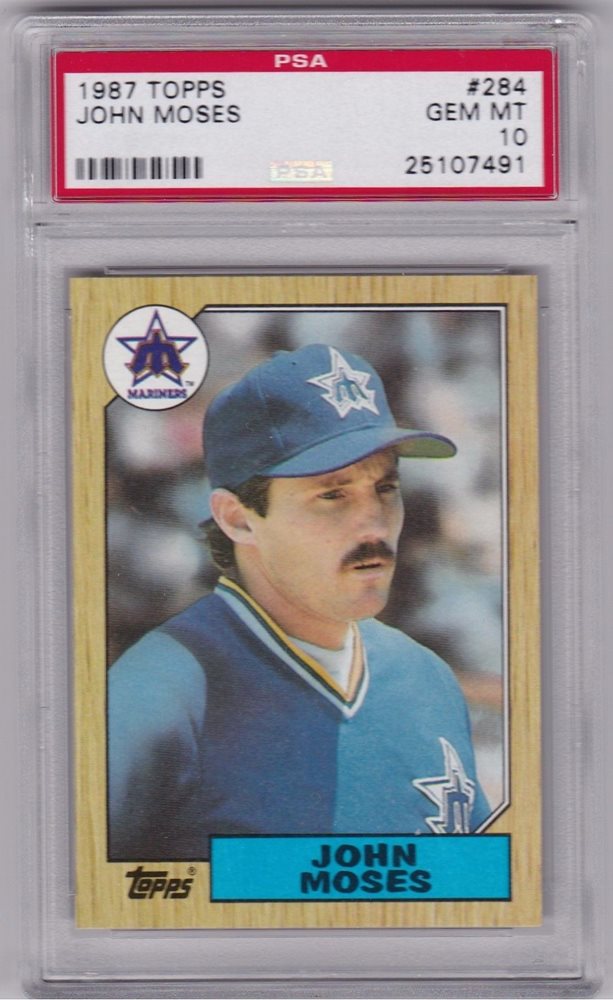 Auction Prices Realized Baseball Cards 1987 Topps John Moses