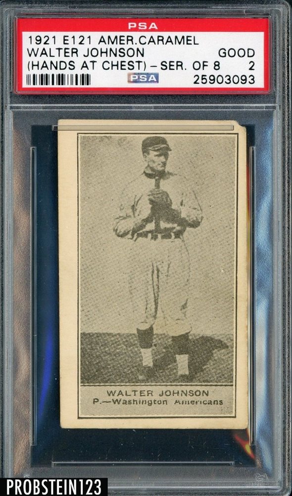 Auction Prices Realized Baseball Cards 1921 E121 American Caramel ...