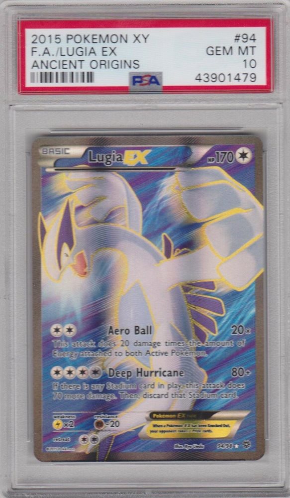 Rare Lugia Ex