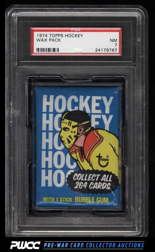 Auction Prices Realized Packs 1974 Topps Hockey Wax Pack Wax Pack