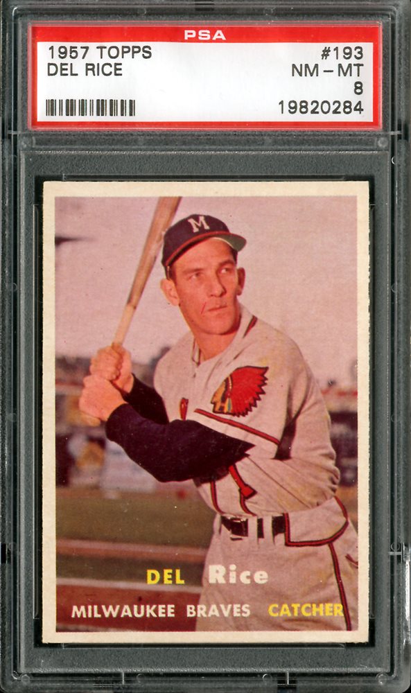 Auction Prices Realized Baseball Cards 1957 Topps Del Rice