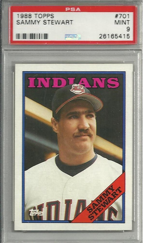Auction Prices Realized Baseball Cards 1988 Topps Sammy Stewart