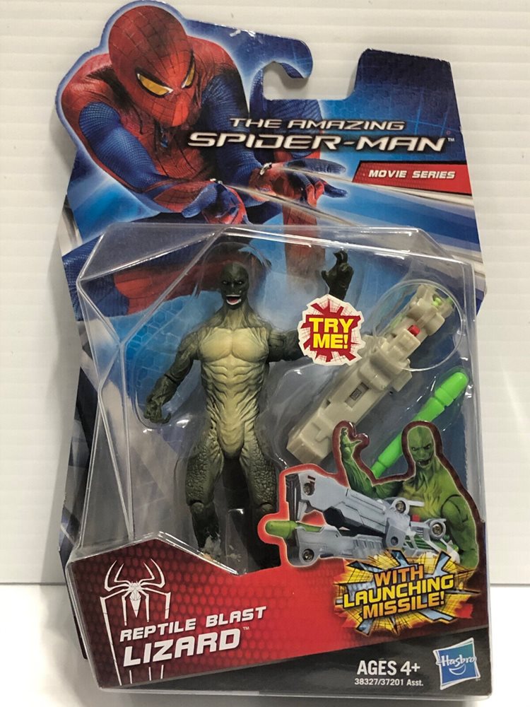 Ultimate Spider Man Lizard Figure