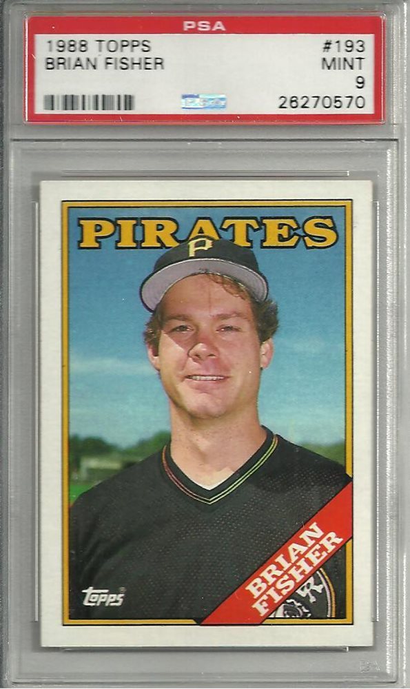 Auction Prices Realized Baseball Cards 1988 Topps Brian Fisher
