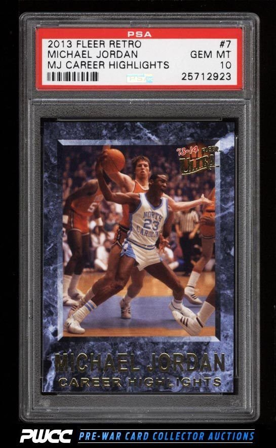 Auction Prices Realized Basketball Cards 2013 Fleer Retro Michael ...