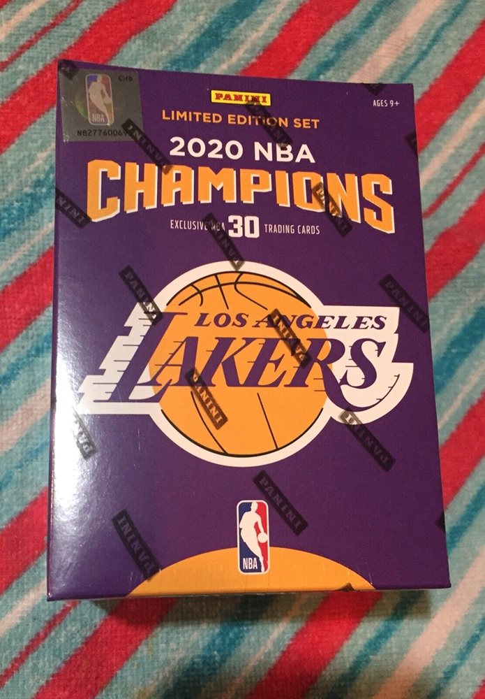Panini Los Angeles LA Lakers Championship NBA Blaster B