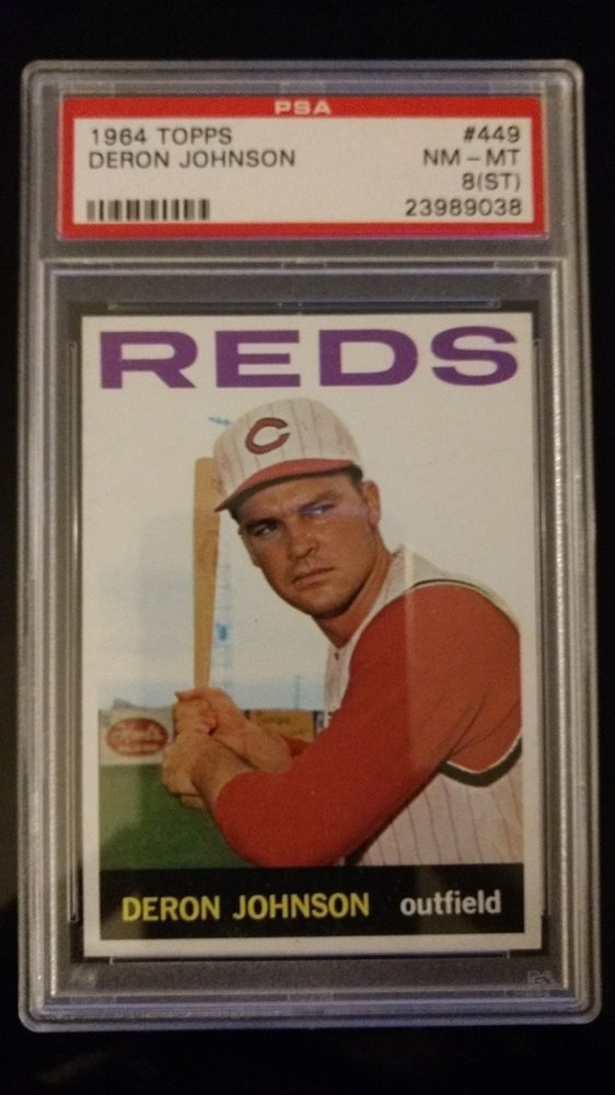 Auction Prices Realized Baseball Cards 1964 Topps Deron Johnson