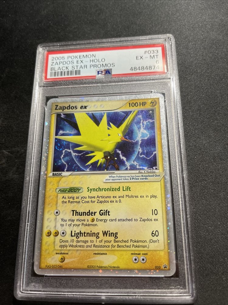 Zapdos Card Ex