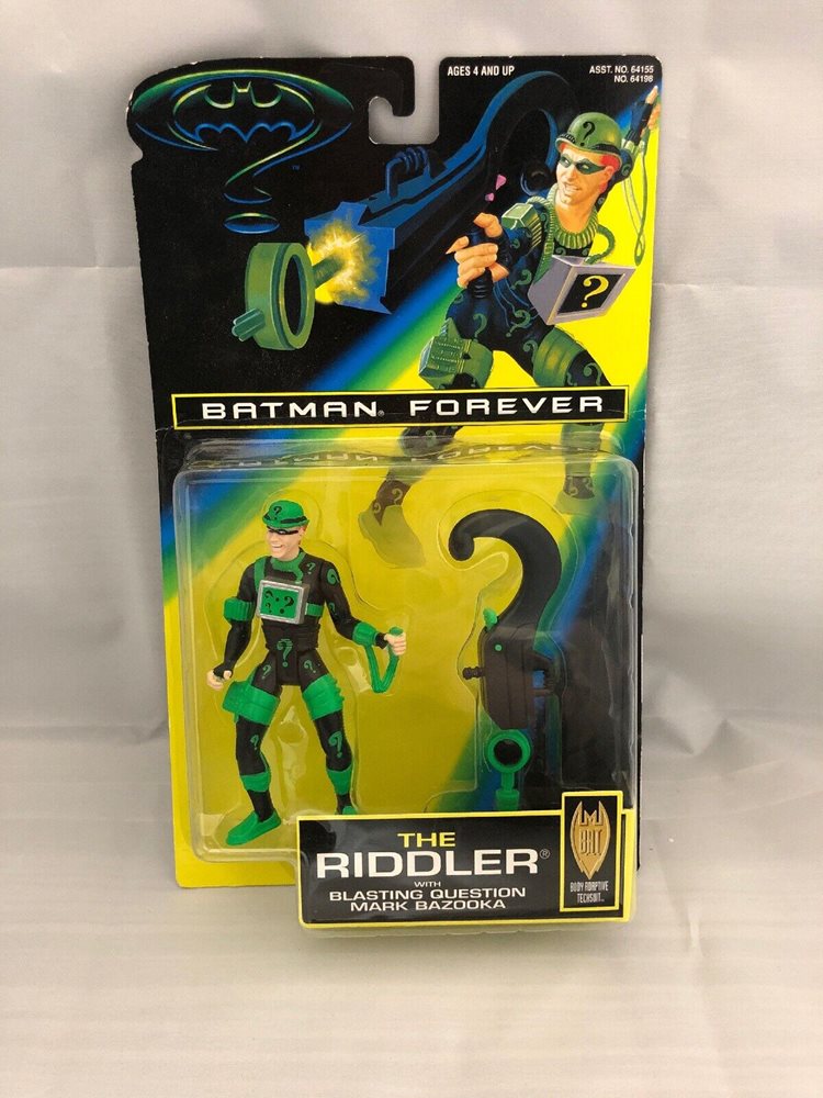 Batman Forever The Riddler Blasting Question Mark Figur