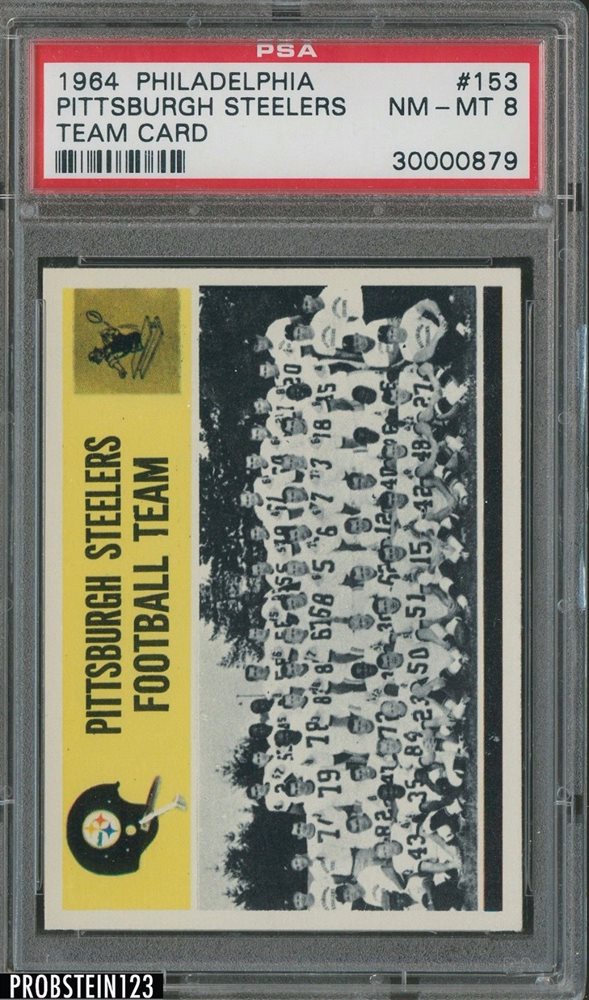 Auction Prices Realized Football Cards 1964 Philadelphia Pittsburgh ...