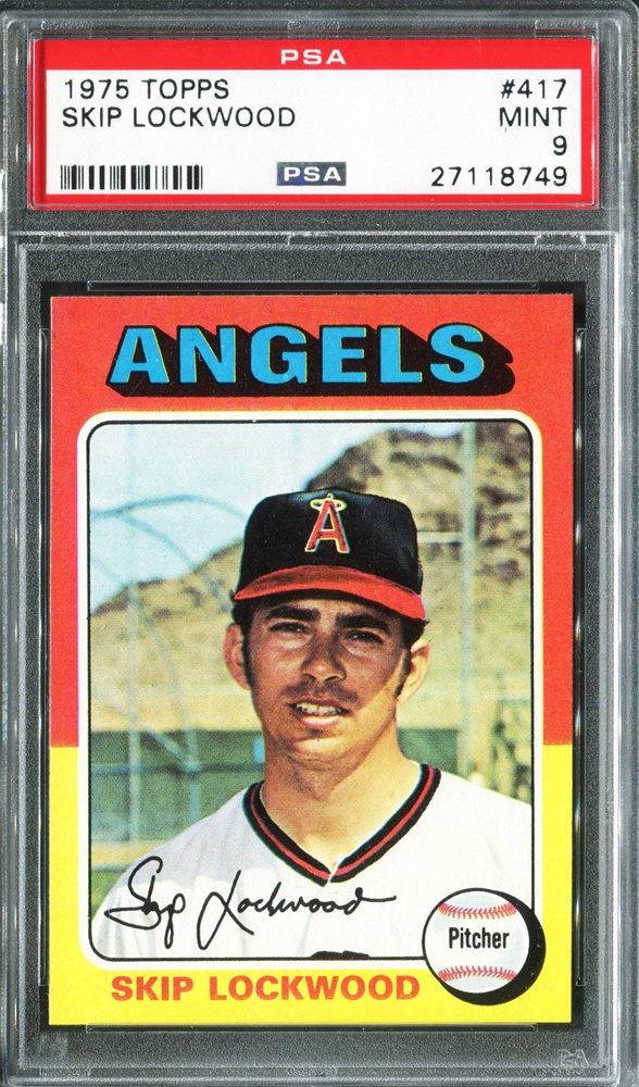 Auction Prices Realized Baseball Cards 1975 Topps Skip Lockwood