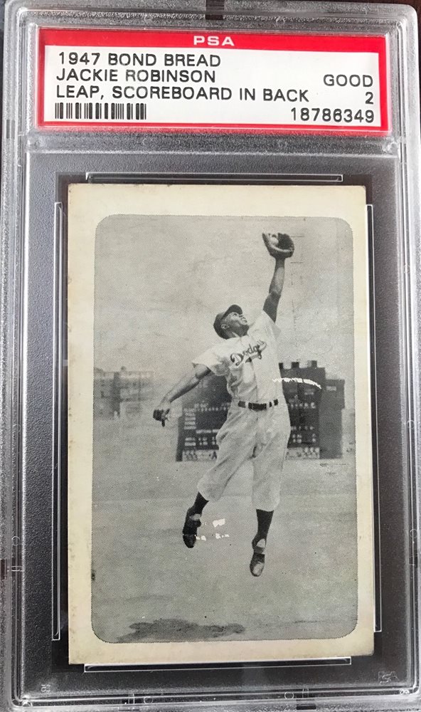 Auction Prices Realized Baseball Cards 1947 Bond Bread Jackie Robinson ...