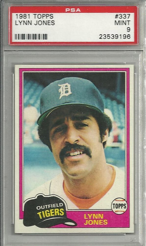 Auction Prices Realized Baseball Cards 1981 Topps Lynn Jones