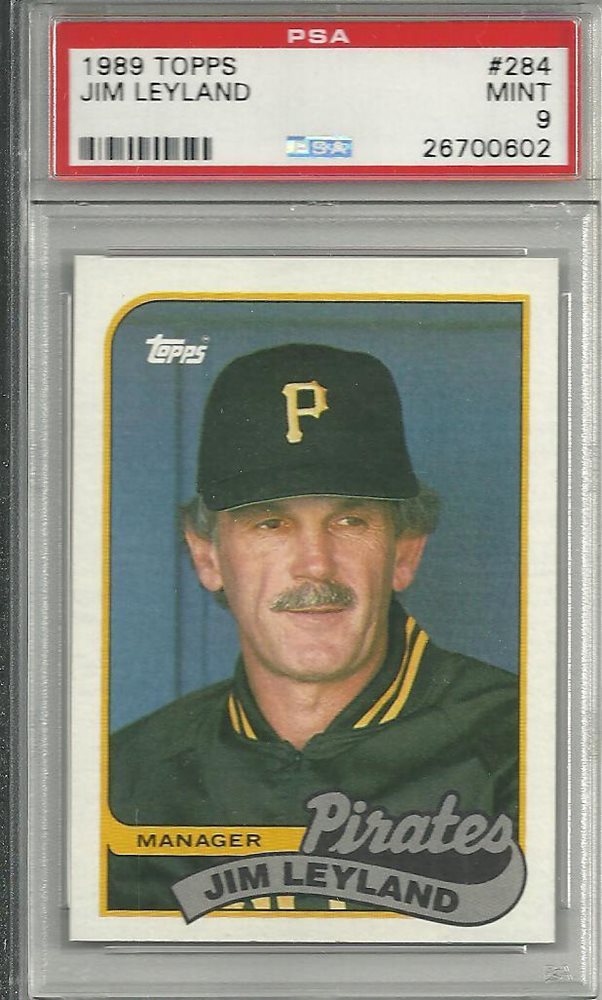 Auction Prices Realized Baseball Cards 1989 Topps Jim Leyland