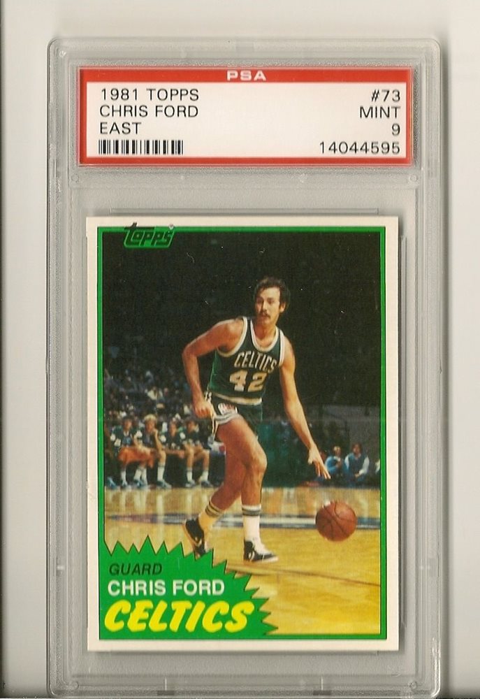 Auction Prices Realized Basketball Cards 1981 Topps Chris Ford EAST