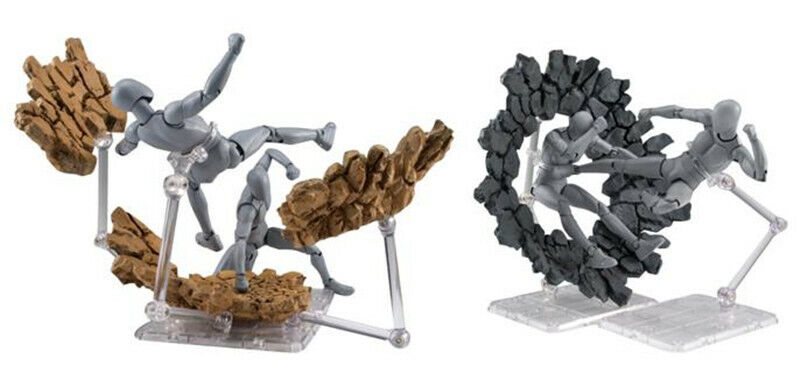 Explosion Scene Stone Special Effects Blast Figure Mode