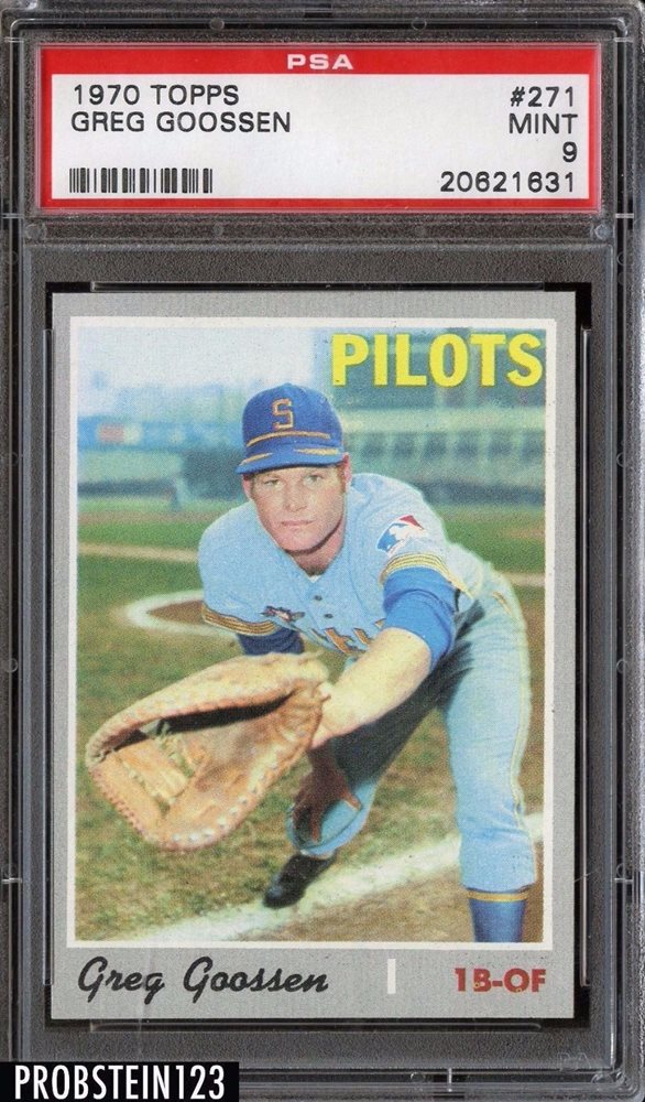Auction Prices Realized Baseball Cards 1970 Topps Greg Goossen