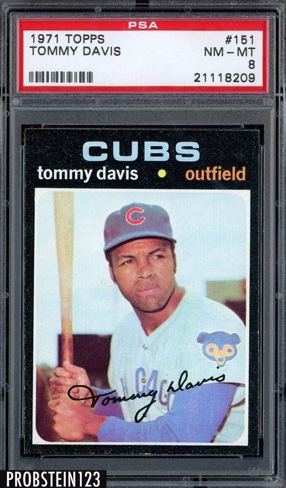 Auction Prices Realized Baseball Cards 1971 Topps Tommy Davis
