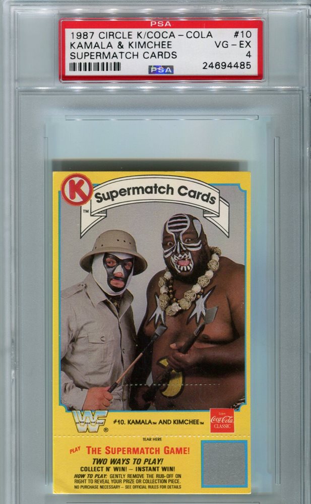 Auction Prices Realized Boxing / Wrestling Cards / Mma 1987 Circle K ...