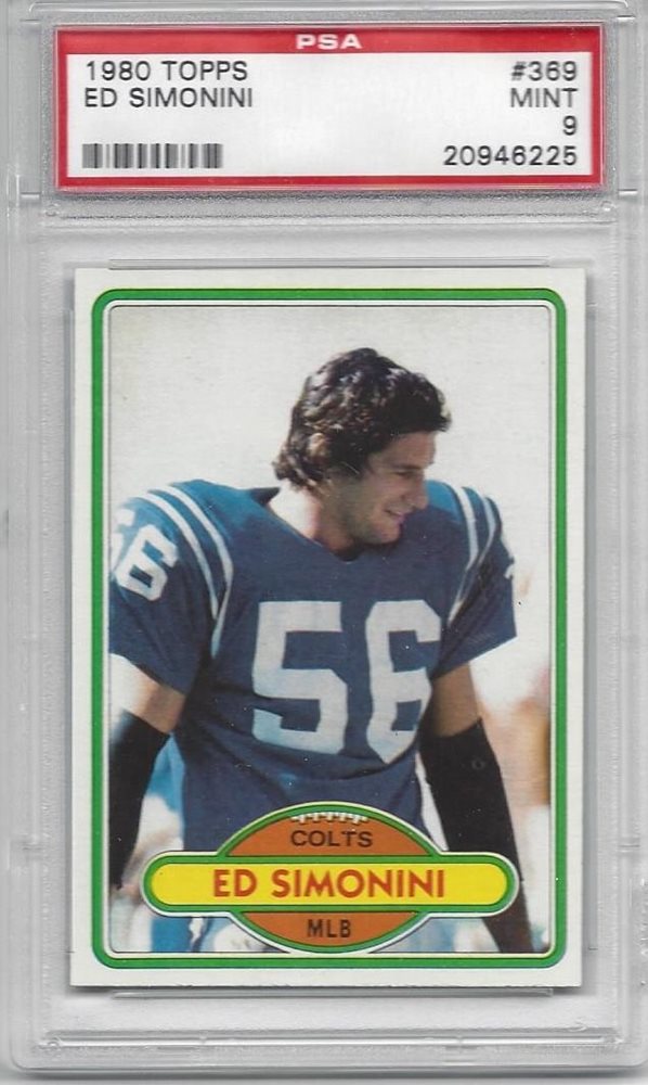 Auction Prices Realized Football Cards 1980 Topps ED Simonini