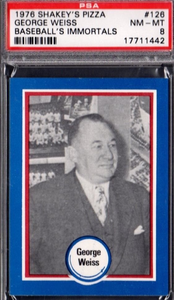 Auction Prices Realized Baseball Cards 1976 SHAKEY'S PIZZA HALL OF FAME ...