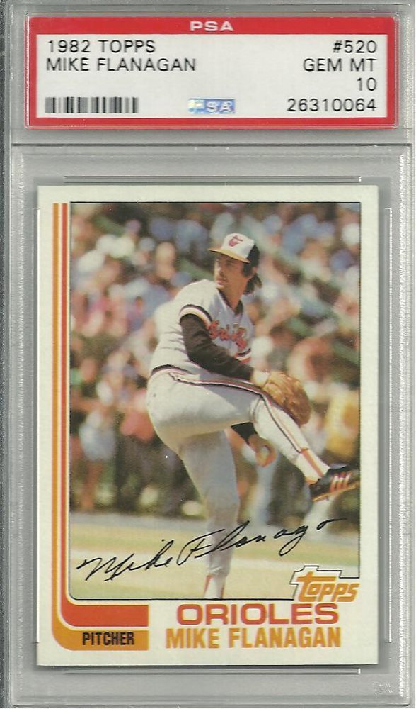 Auction Prices Realized Baseball Cards 1982 Topps Mike Flanagan