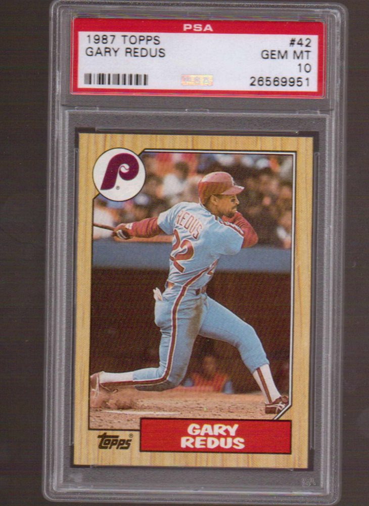 Auction Prices Realized Baseball Cards 1987 Topps Gary Redus