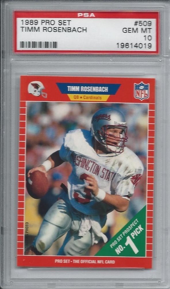 eBay Auction Item 122673288083 Football Cards 1989 Pro Set