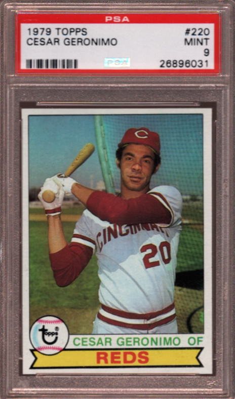 Auction Prices Realized Baseball Cards 1979 Topps Cesar Geronimo