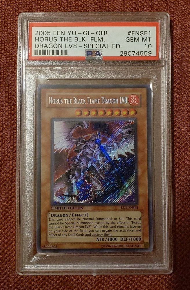 Yugioh Horus The Black Flame Dragon Lv8