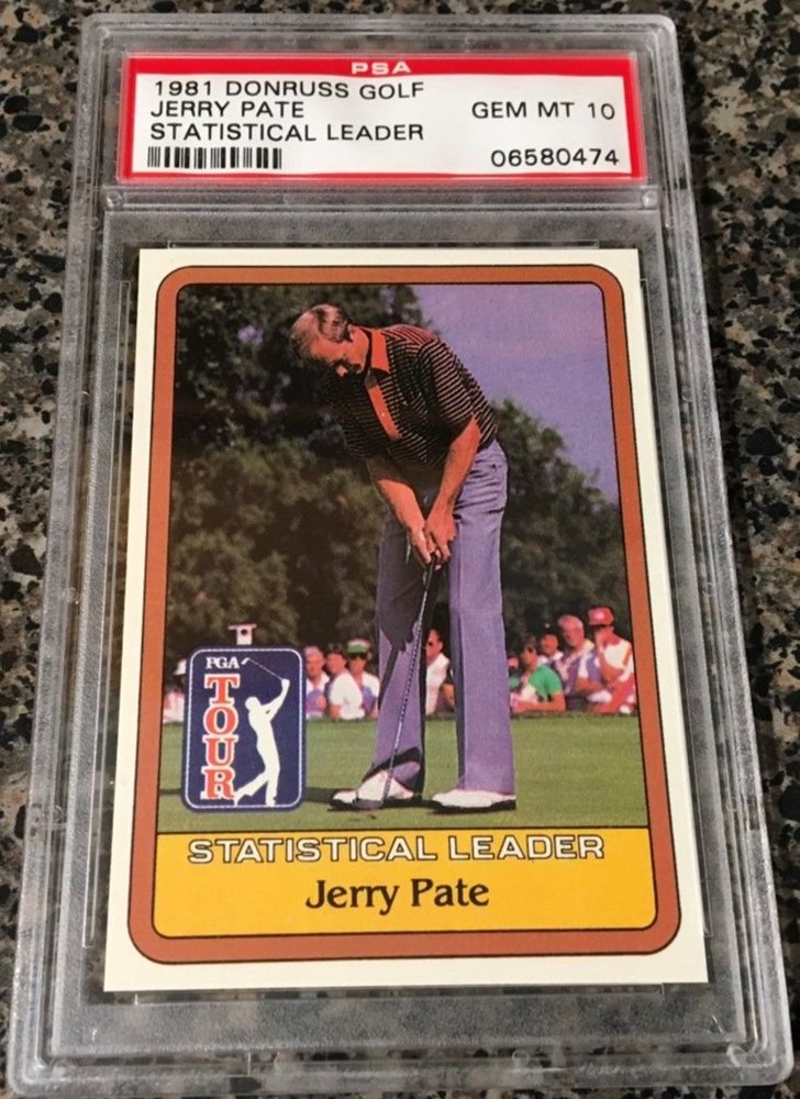 Auction Prices Realized Golf Cards 1981 Donruss Golf Jerry Pate