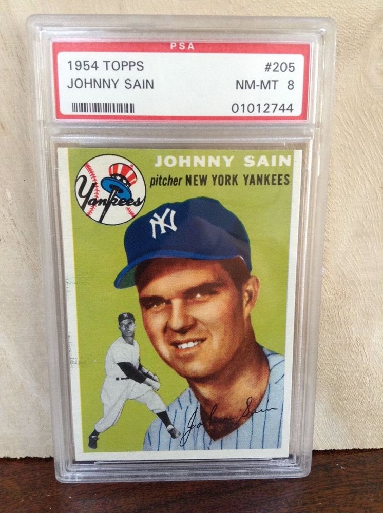 Auction Prices Realized Baseball Cards 1954 Topps Johnny Sain