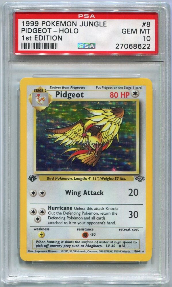 Pidgeot Card Holo