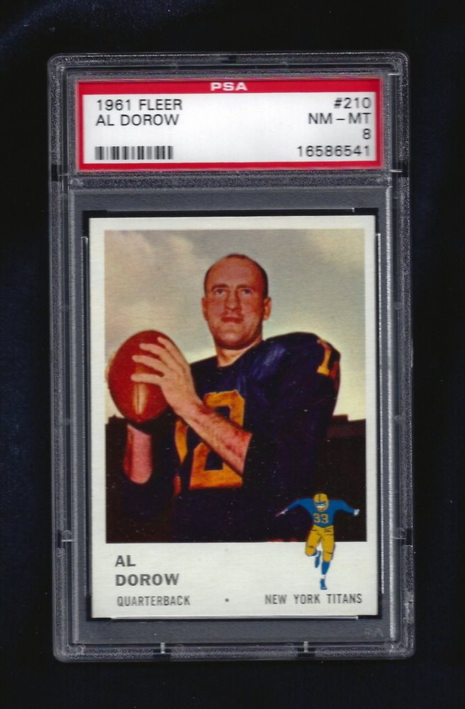 Auction Prices Realized Football Cards 1961 FLEER Al Dorow