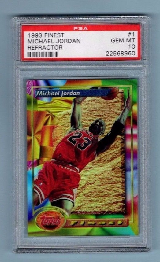Auction Prices Realized Basketball Cards 1993 Finest Michael Jordan ...