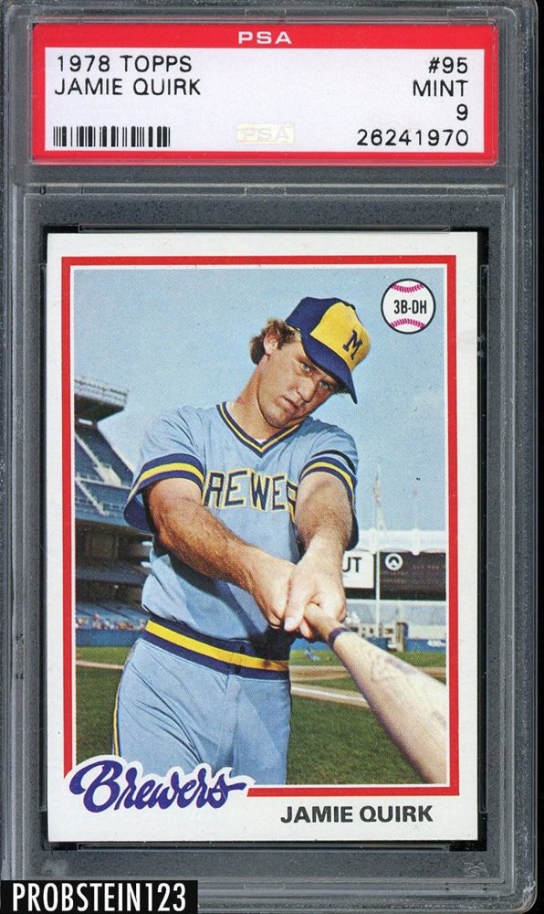 Auction Prices Realized Baseball Cards 1978 TOPPS Jamie Quirk