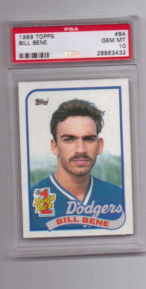 Auction Prices Realized Baseball Cards 1989 Topps Bill Bene