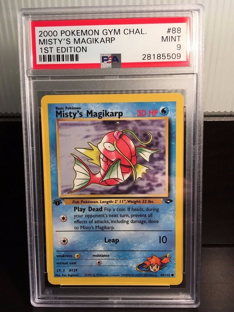 Auction Prices Realized Tcg Cards 2000 Pokemon Gym Challenge Misty's ...
