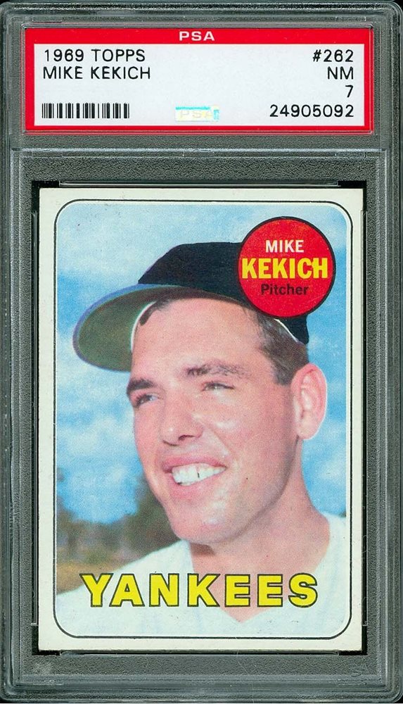 Auction Prices Realized Baseball Cards 1969 Topps Mike Kekich