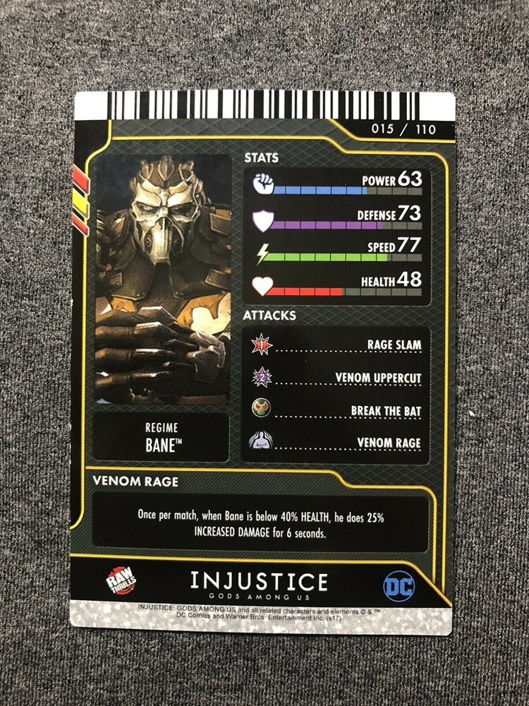 Bane Injustice Card