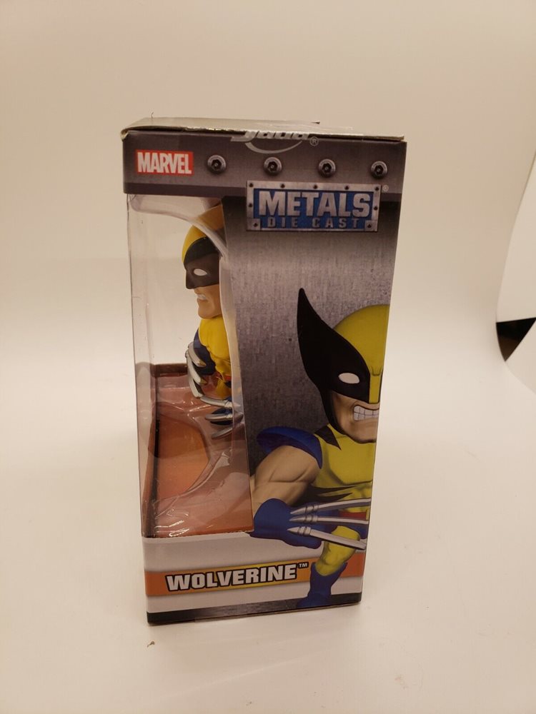 Jada Toys Die Cast Metals Wolverine 4" Inch Figure X-Me