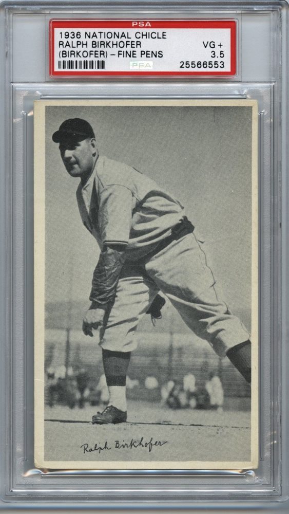Auction Prices Realized Baseball Cards 1936 NATIONAL CHICLE FINE PENS ...