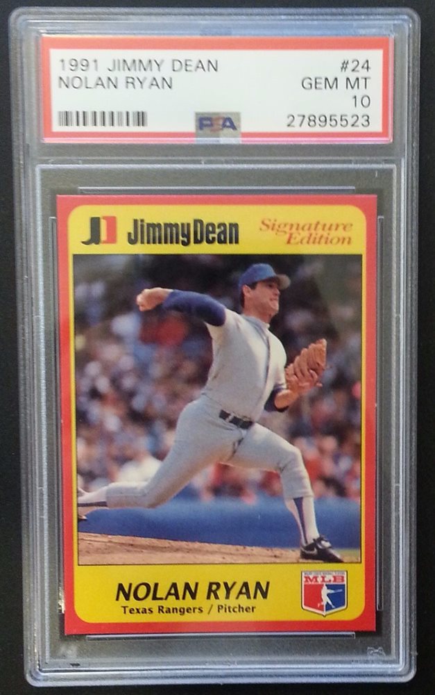 Auction Prices Realized Baseball Cards 1991 Jimmy Dean Nolan Ryan