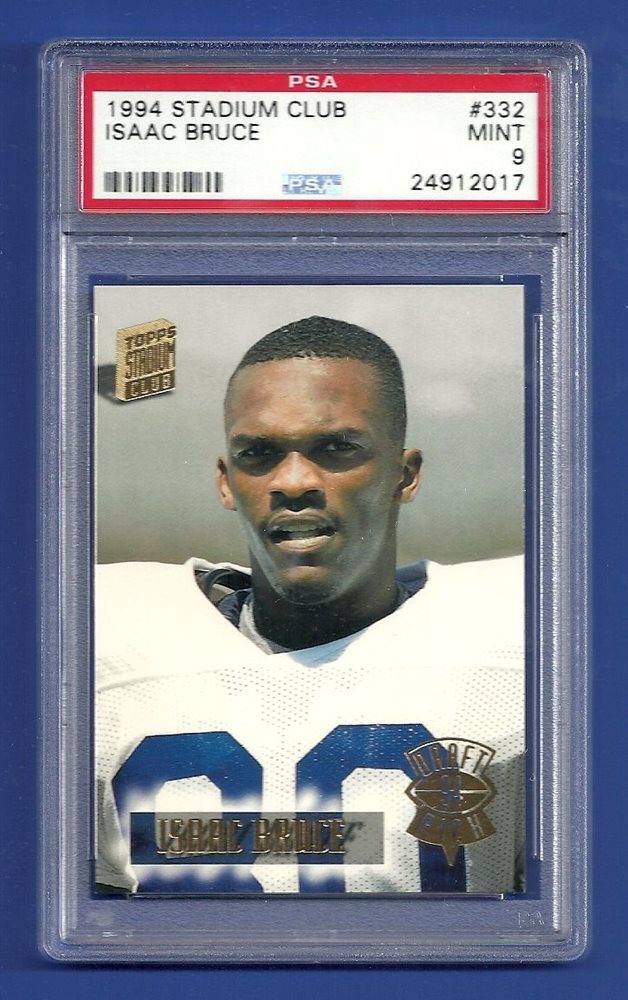 Auction Prices Realized Football Cards 1994 Stadium Club Isaac Bruce