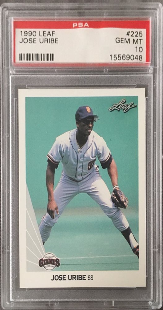 Auction Prices Realized Baseball Cards 1990 Leaf Jose Uribe